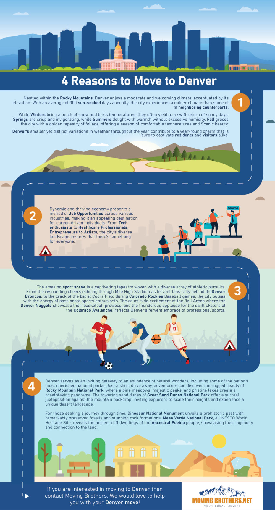 4 Reasons to Move to Denver - Moving Brothers