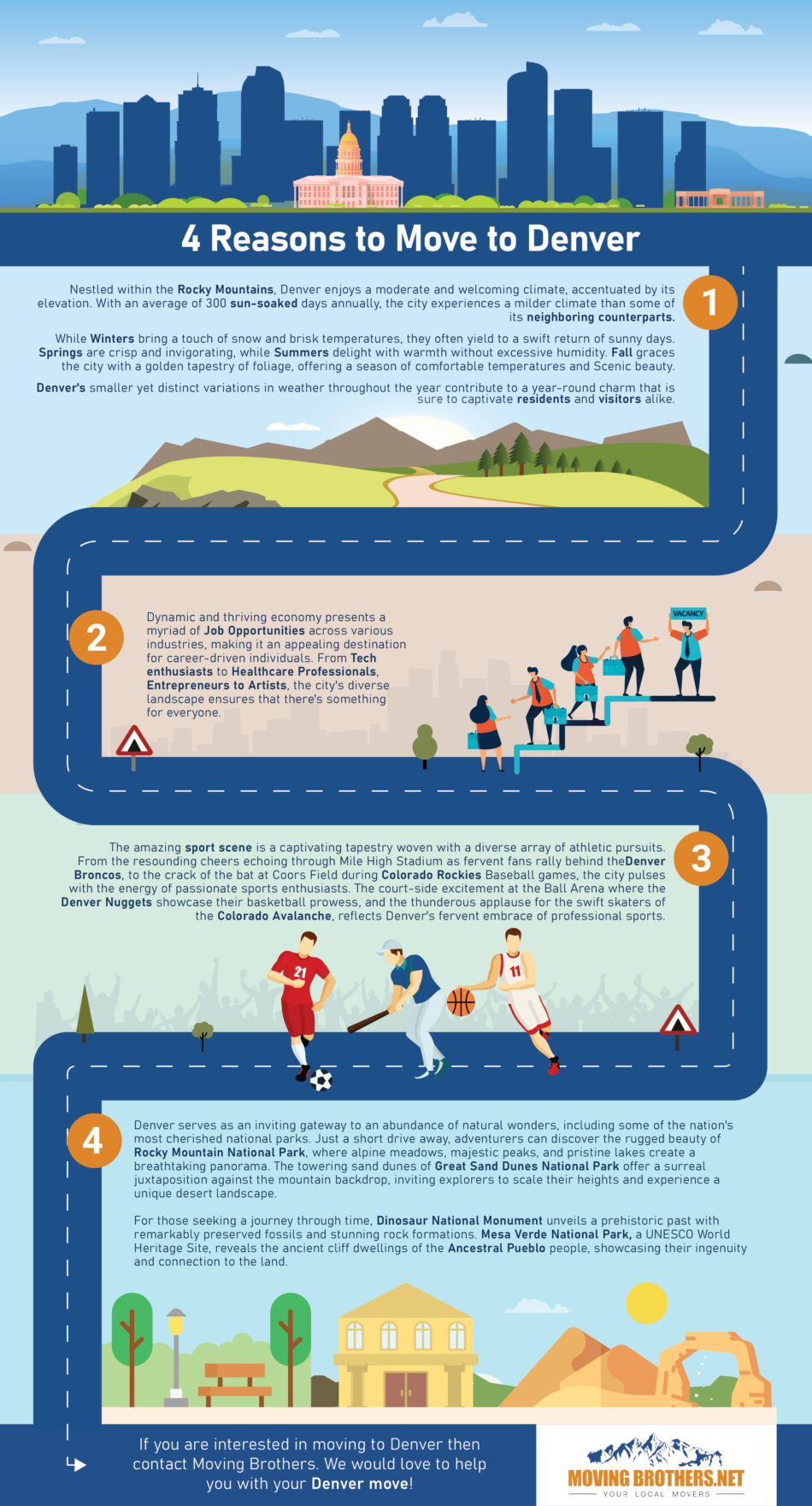 4 Reasons to Move to Denver - Moving Brothers